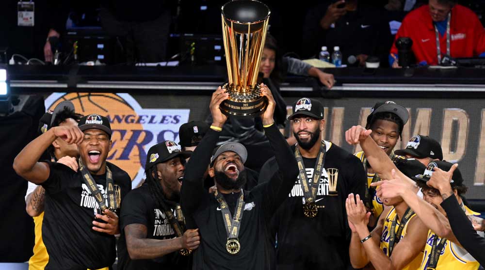 LeBron James Promised NBA In-Season Tournament Title Victory to Young ...