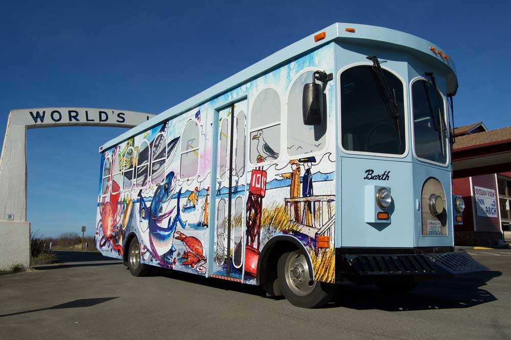 It’s a wrap! LB trolley get a new look | Chinook Observer