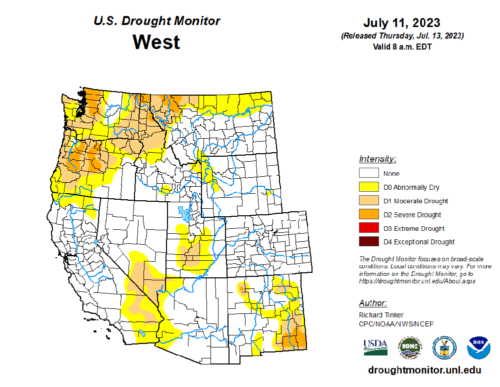 Drought returns to 51% of Washington state | Chinook Observer