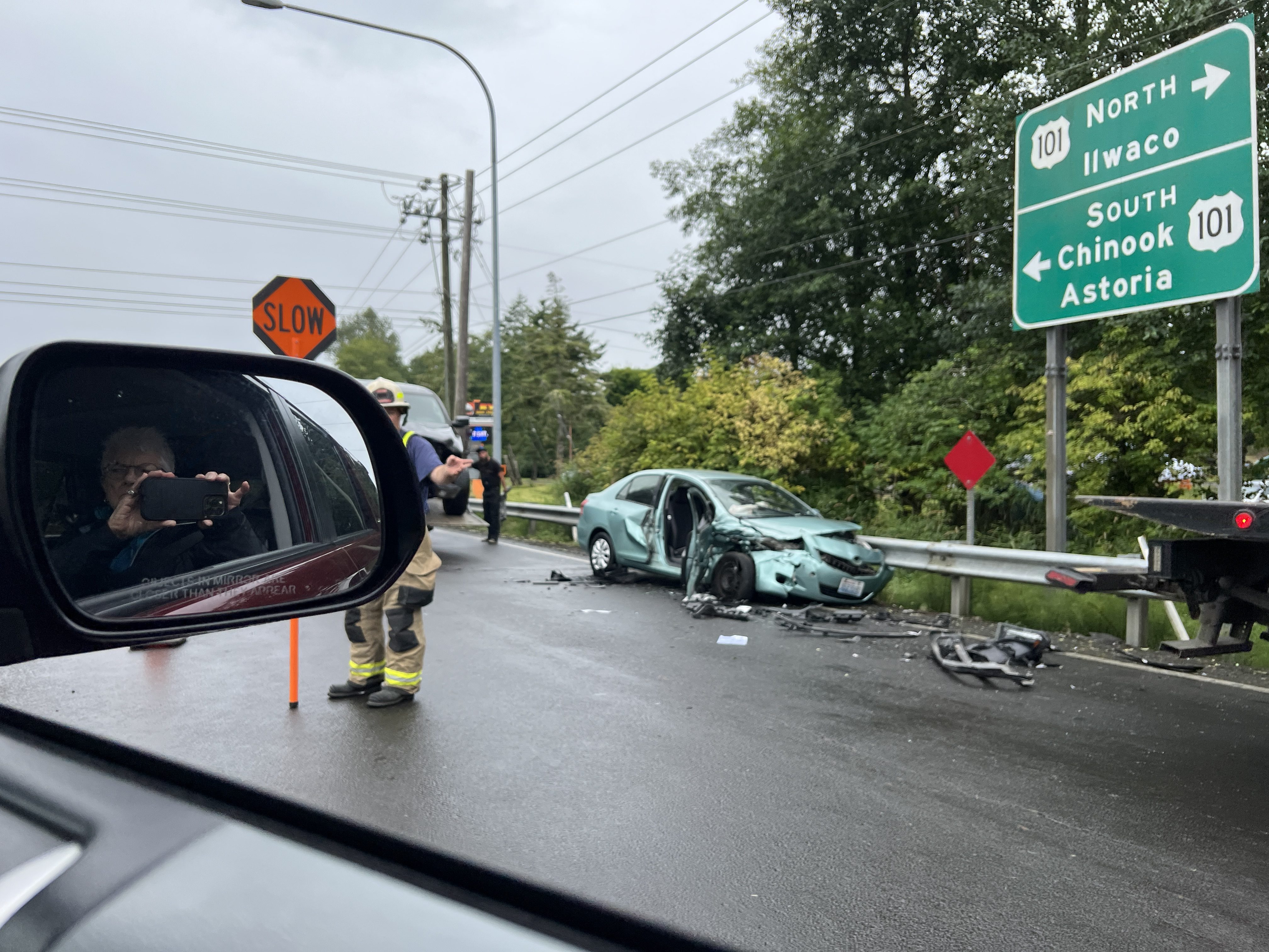 Collision blocked US101 Saturday morning | Chinook Observer