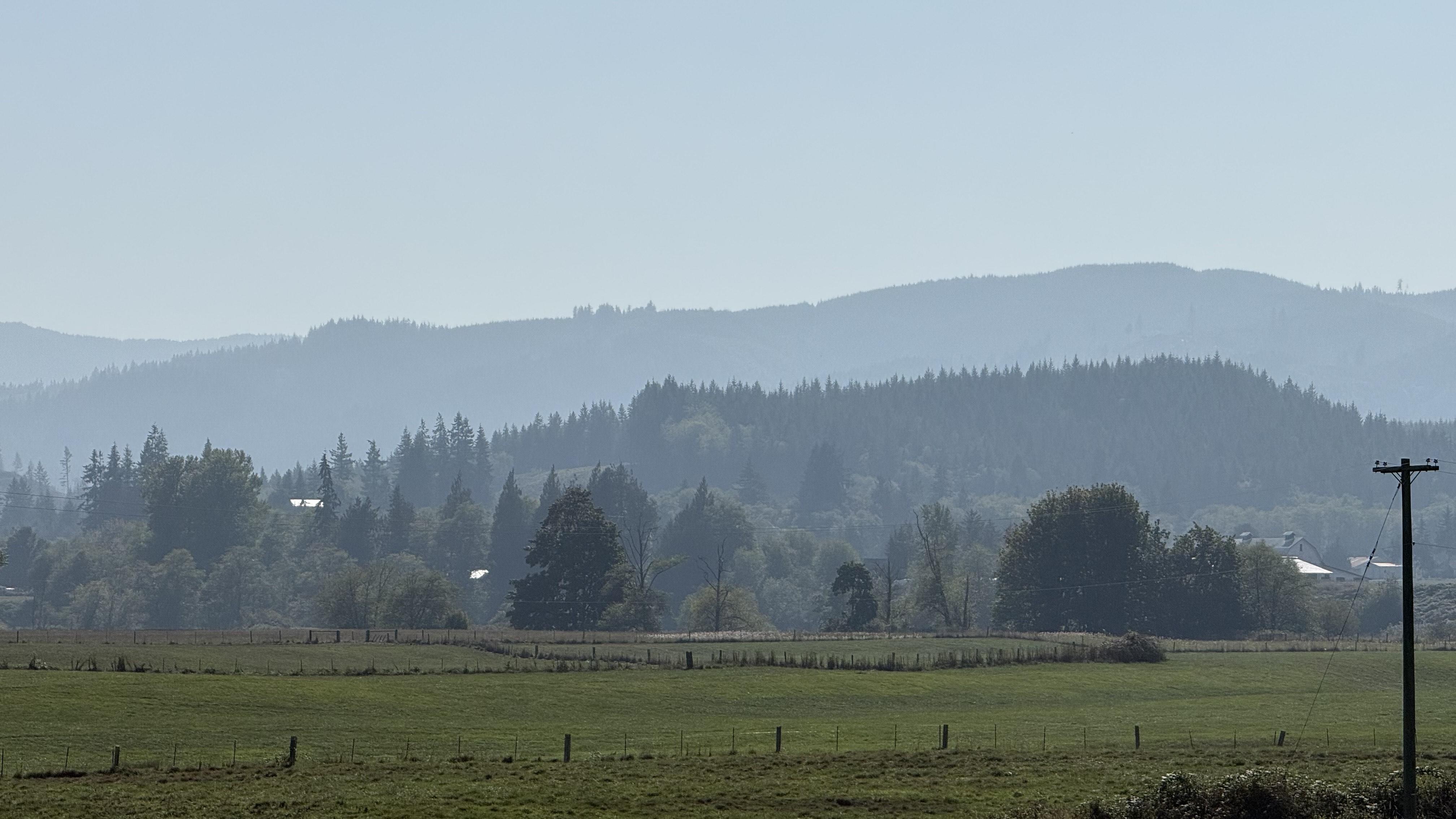 Wildfire in Mason County makes for a hazy Friday afternoon in Pacific | Chinook Observer