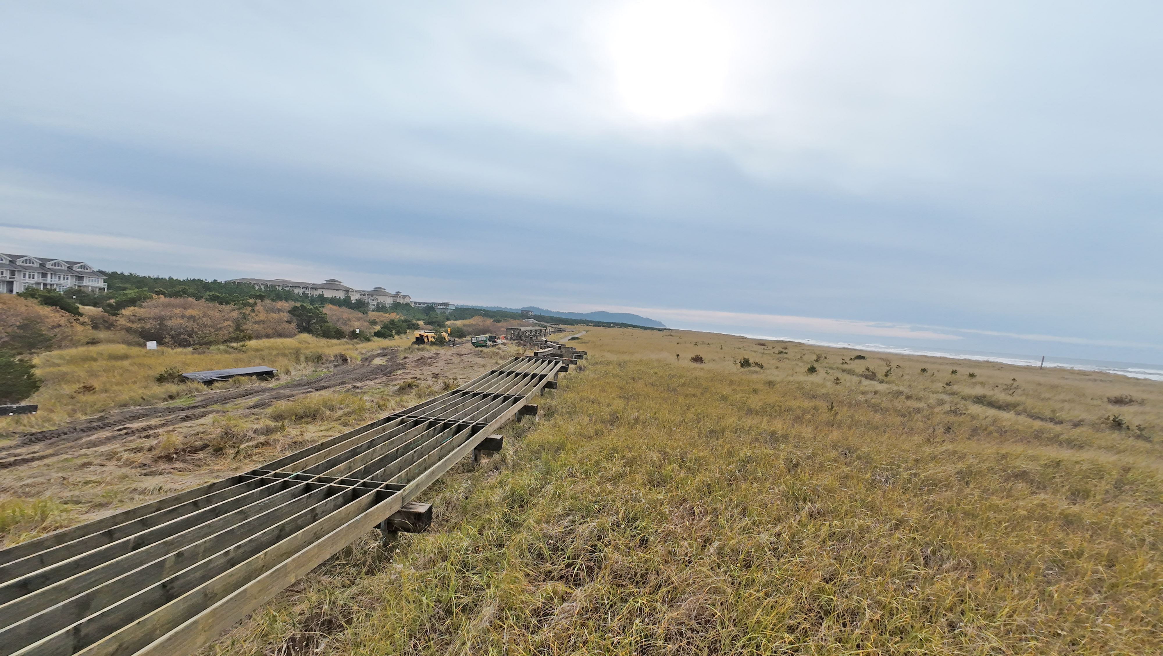 Boardwalk renovation making steady progress | Chinook Observer